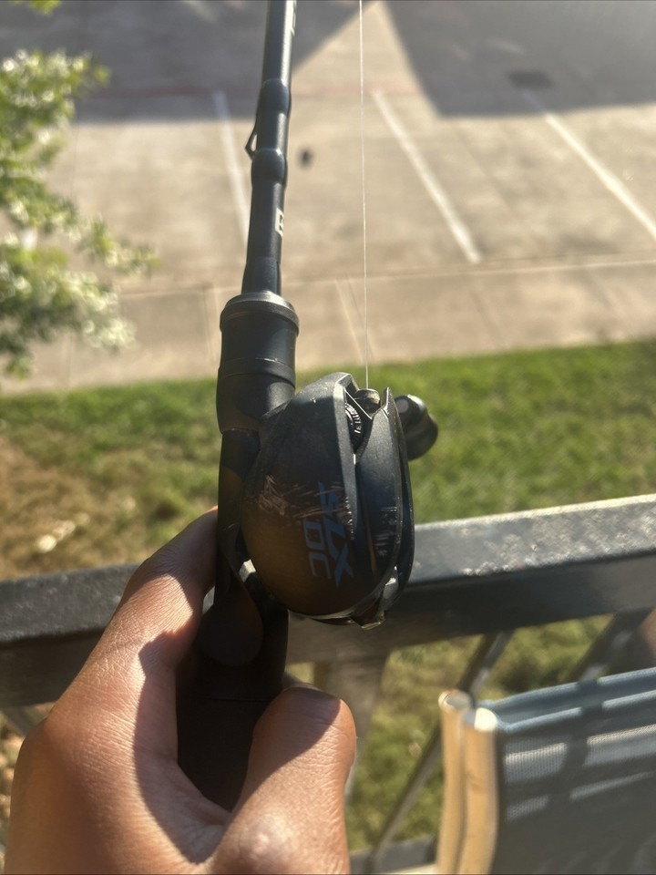 Fishing Rod And Reel Shimano Slx 151 And Bass X Rod | eBay