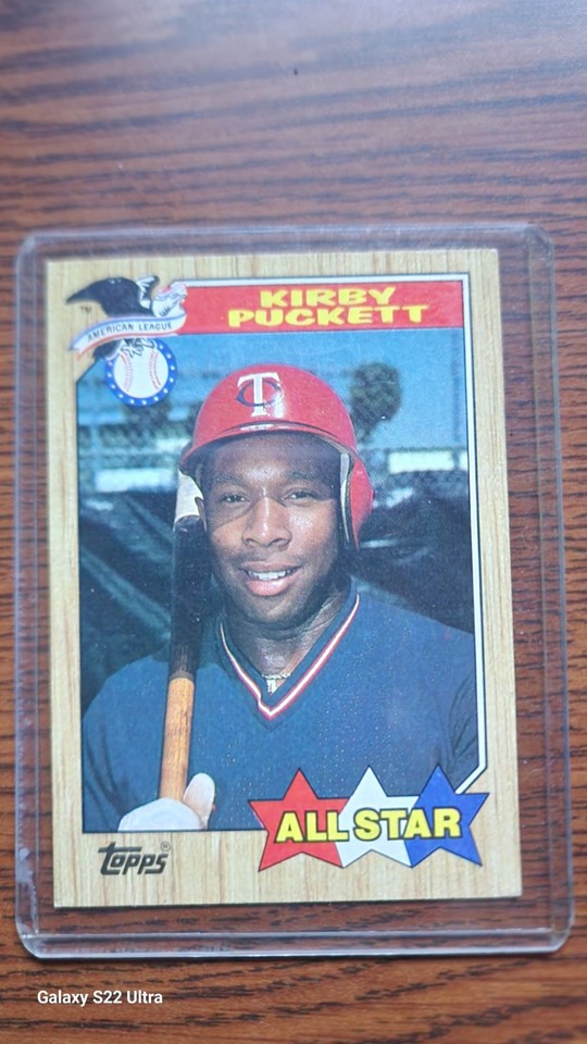 1987 Topps #611 KIRBY PUCKETT Minnesota Twins ( ALL STAR ) Baseball Card. (NM) | eBay