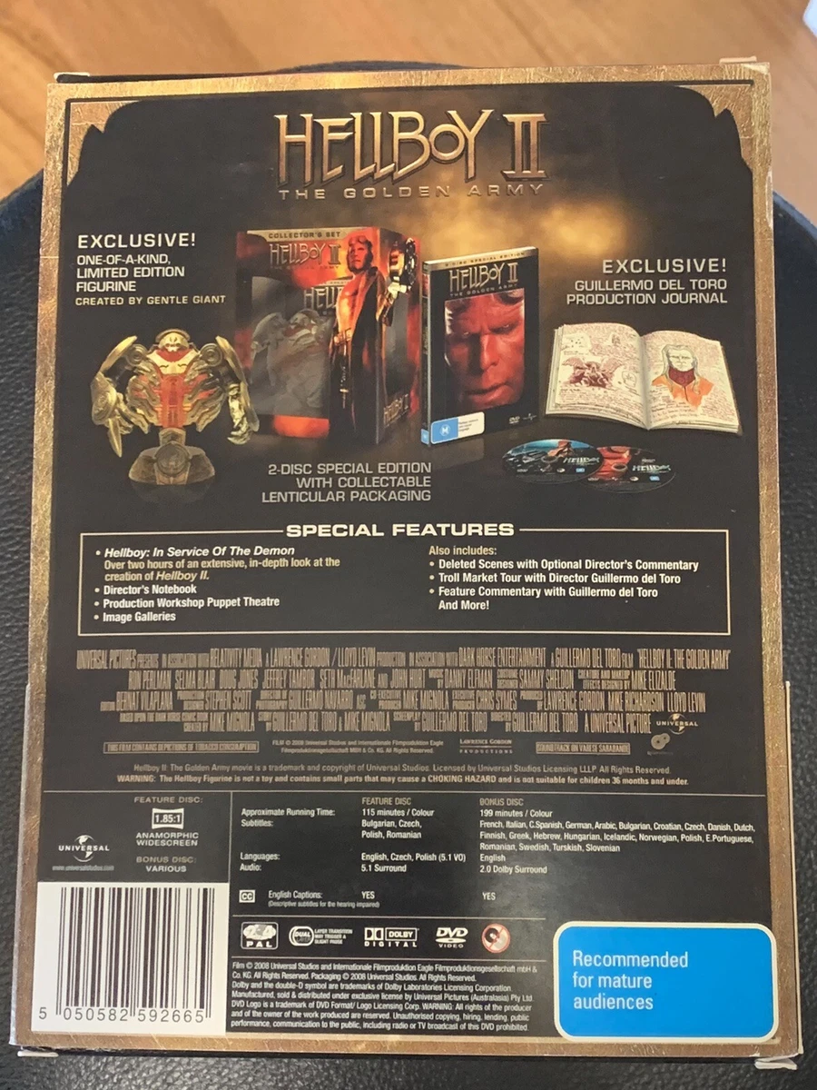 Hellboy 2 The Golden Army Dvd