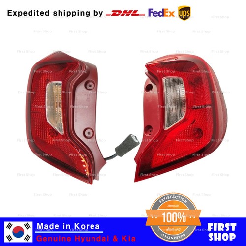 Genuine OEM 92401 92402G6100 Tail Lights Lamp REAR LH & RH for Kia ...