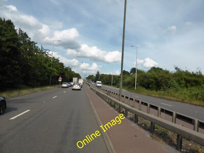 Photo 6x4 Brian Clough Way Stapleford/SK5037 Traffic on the Derby to ...