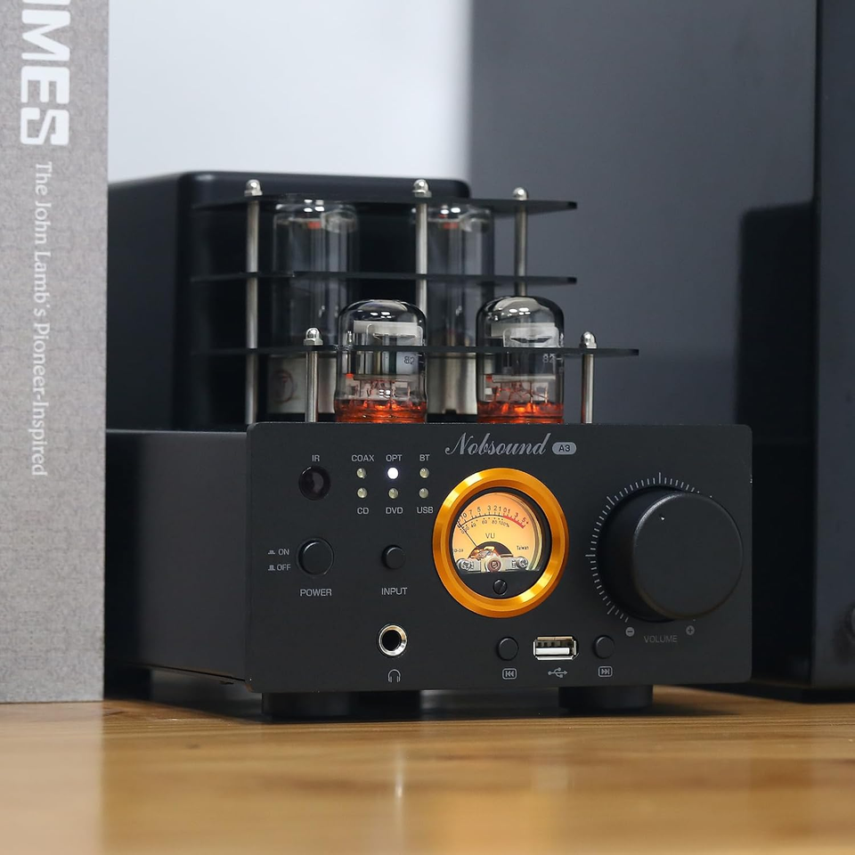 A3 Hi-Fi Vacuum Tube Amp 2 Channel Bluetooth Amplifier Receiver for ...