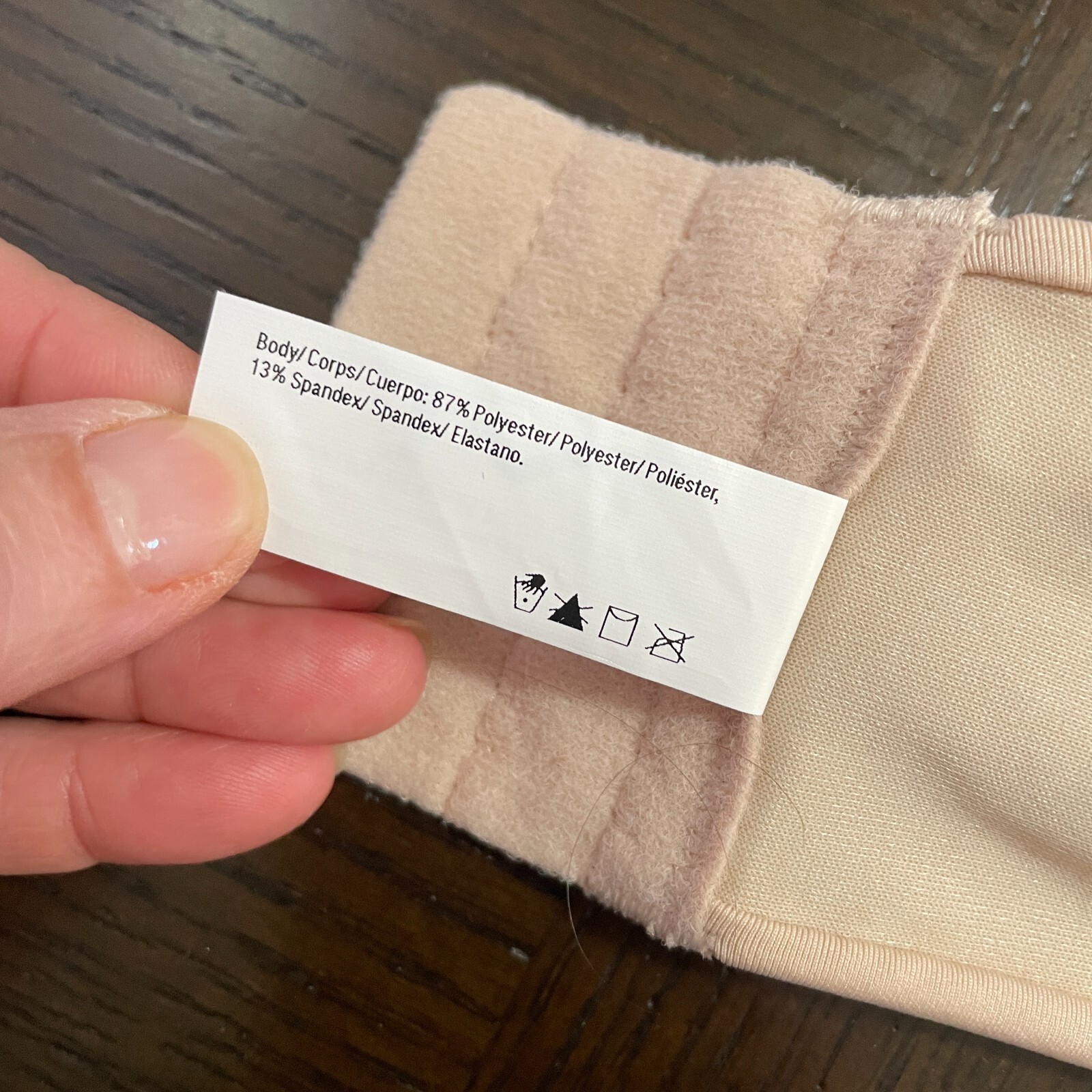 NWOT Maidenform Strapless Bra 40D Underwire Tan Satin Seamless Padded ...