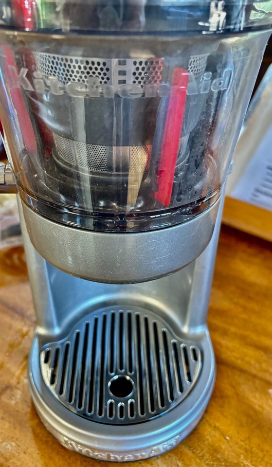KitchenAid Maximum Extraction Slow Juicer SILVER Model KVJ0111CU | eBay