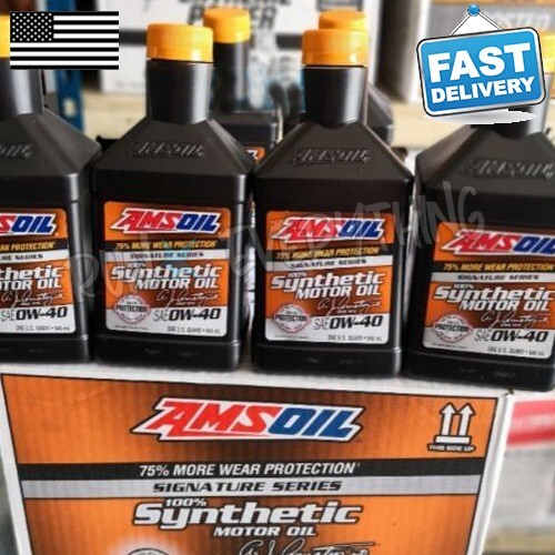 AMSOIL Signature Series Motor Oil 0W-40 (1 Case) | eBay