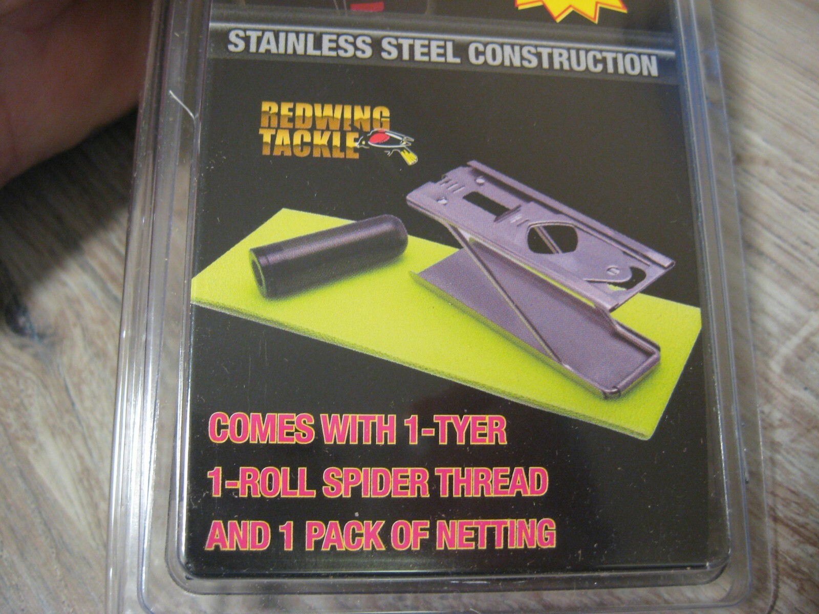 Redwing Tackle Bait Bandit Spawn Egg Sac Net Tying Machine With Thread ...