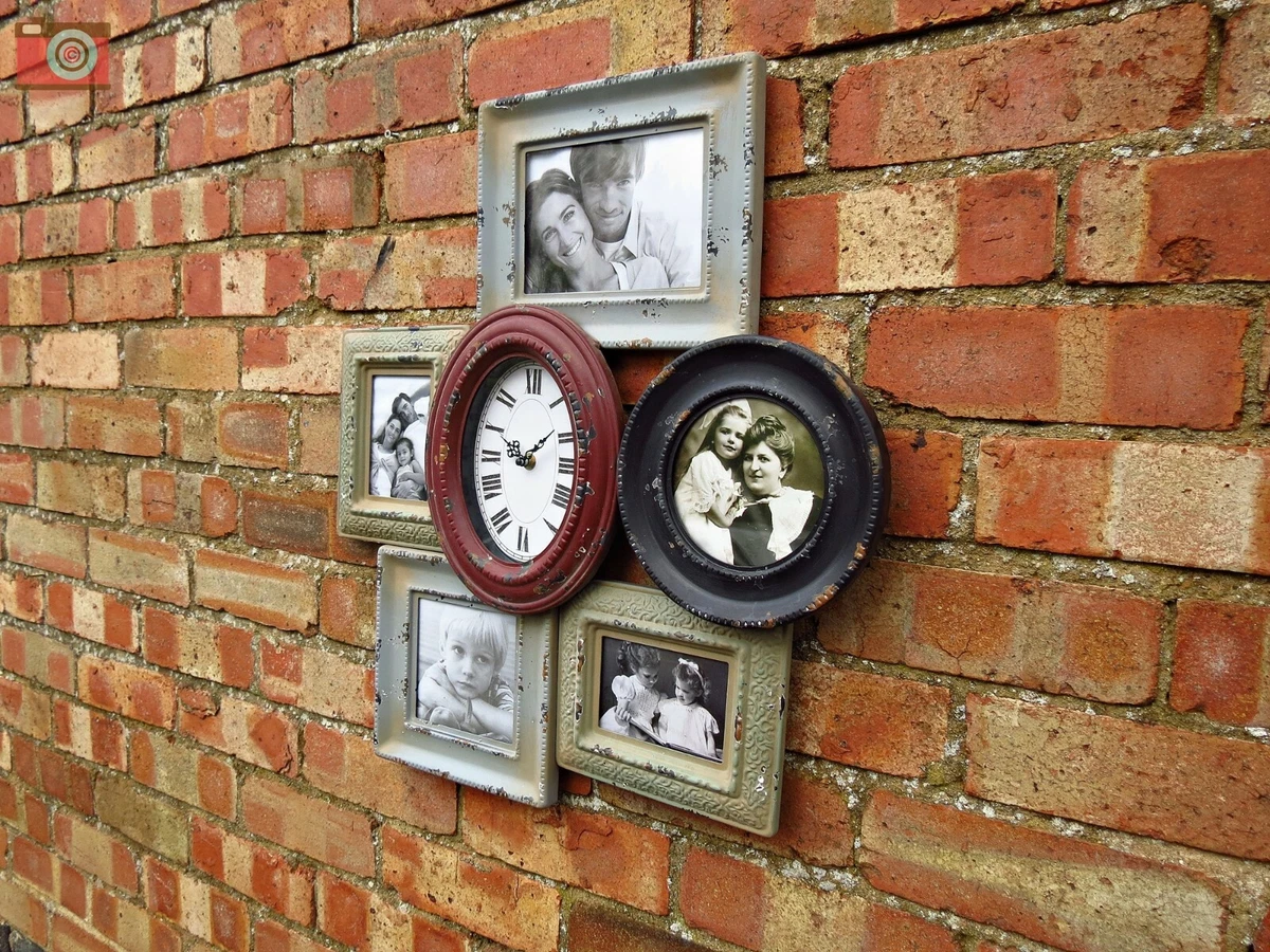Vintage Clocks Collage