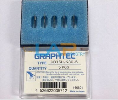 5pcs/box new replace cutting machine cutting plotter CB15U-K30-5 blade ...