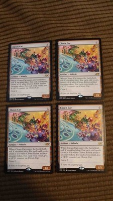 Magic: the Gathering / MtG Clown Car x4 Unfinity | eBay