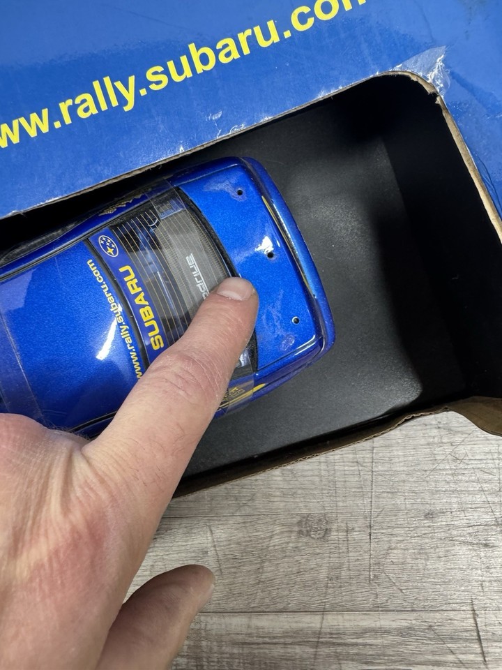 AutoArt Subaru Impreza WRX STI 1/18 Diecast Lovell Turvey SCCA Rally NO ...