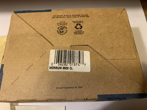 Abu Ambassadeur Morum 6600 Cl Morrum Fishing Reel Freshwater Saltwater ...