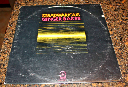 GINGER BAKER STRATAVARIOUS LP 1972 ATCO Presswell Pressing SD 7013 EX ...