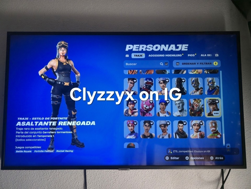 [FA]⭐️SKULL PURPLE+RENE OG CUENTA DE FORTNITE EXCLUSIVE RARA DM BEFORE ...