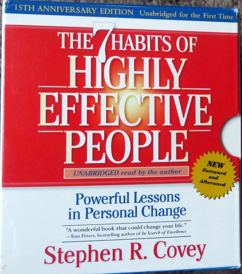 STEPHEN R. COVEY - 15th Anniversary Box Set - 7 Habits & 8th Habit ...