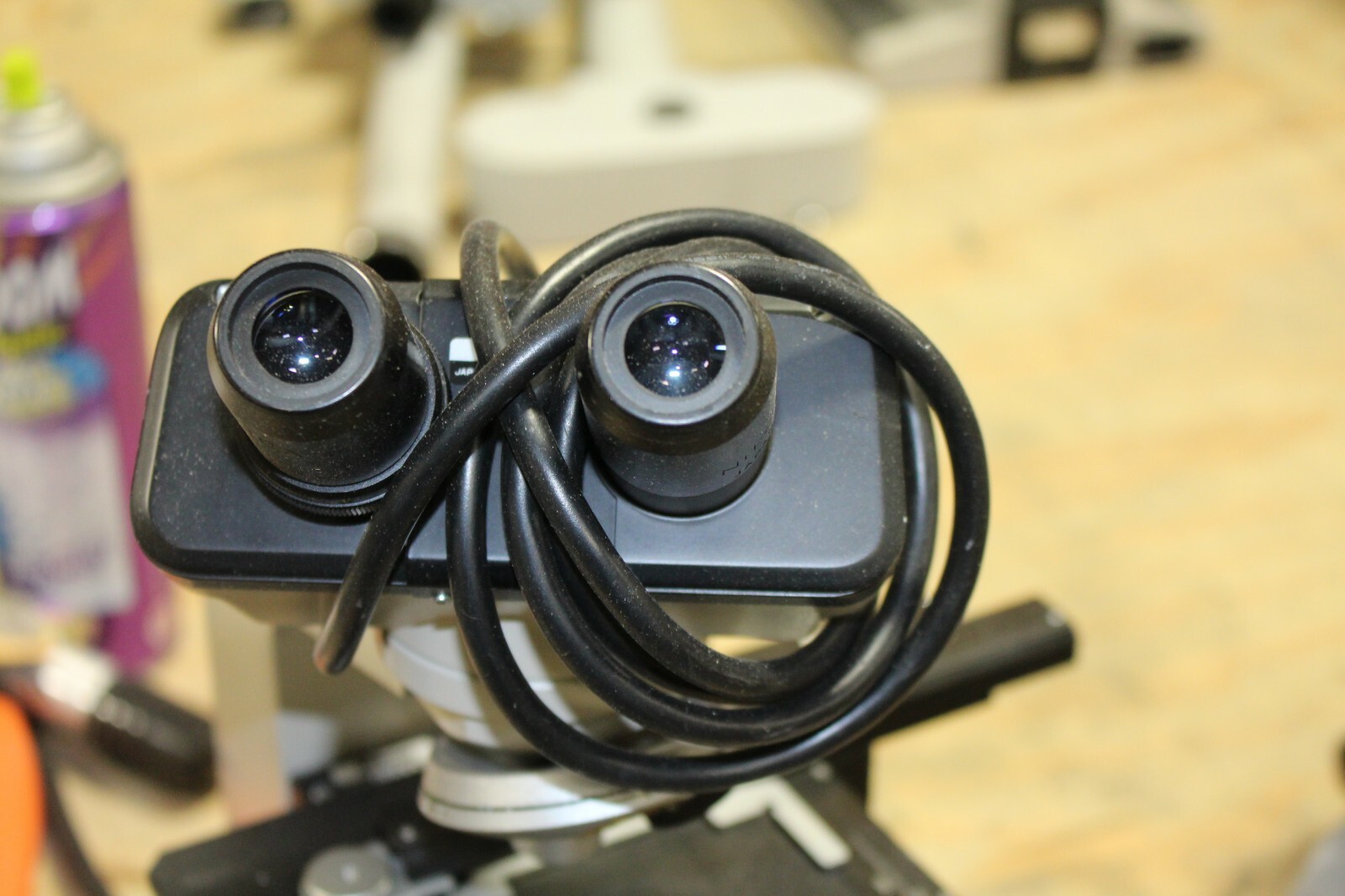 Nikon SC Microscope w/ Binocular& 1 Objective | eBay