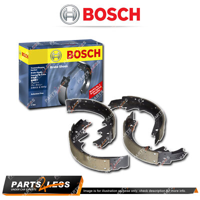 4Pcs Rear Bosch Brake Shoes Performance Stopping Power Long Lifespan ...