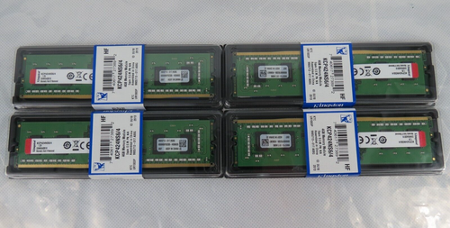 4x Kingston 4GB Memory Modules 16GB Total DDR4-2400 PC RAM New Sealed ...
