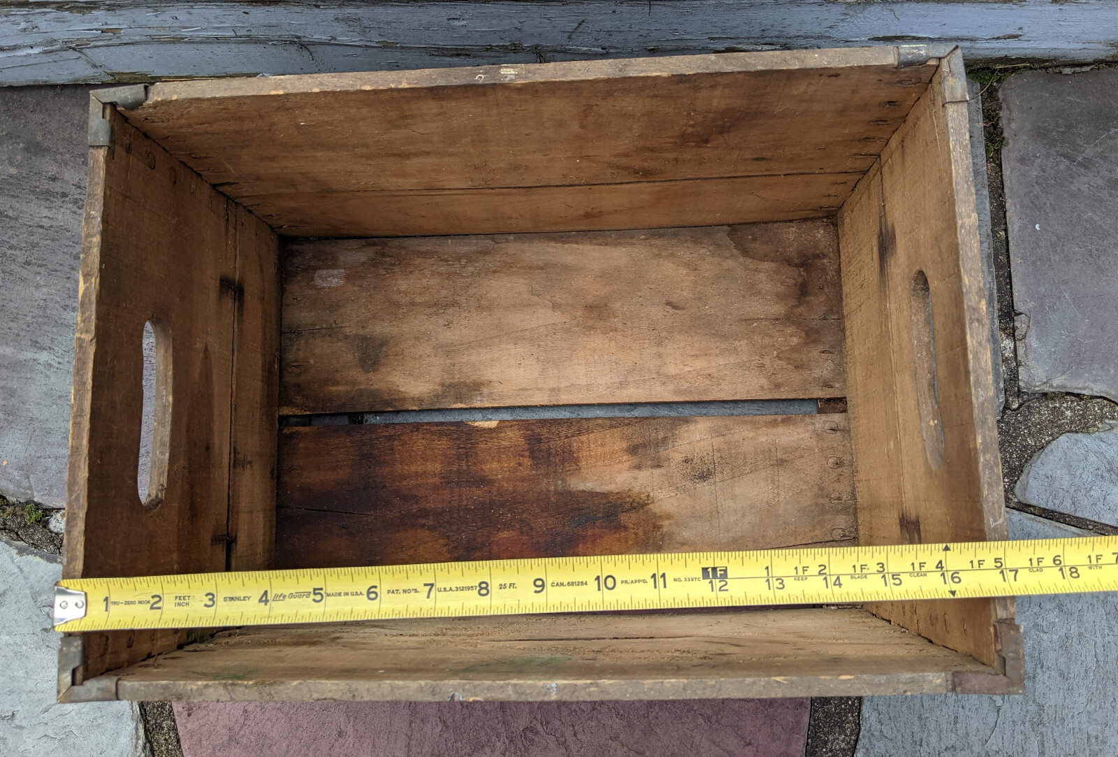 VTG Carling's Brewing Corp Wooden Crate Box Cleveland Ohio Advertising ...