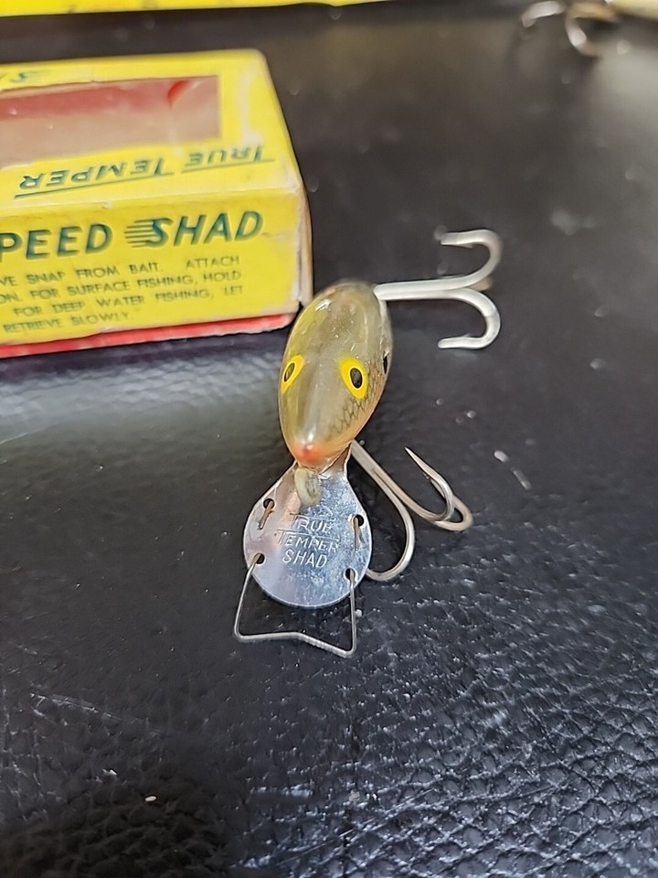 Vintage True Temper Speed Shad Lure #100 | eBay
