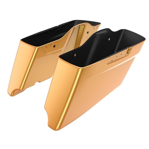 HARD CANDY GOLD FLAKE Fit Harley 2014+ CVO Tapered Stretched Extended ...