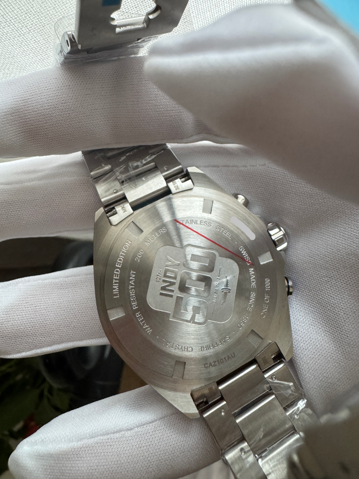 Tag Heuer Formula 1 Indy 500 Chronograph Quartz Black Dial Men's ...