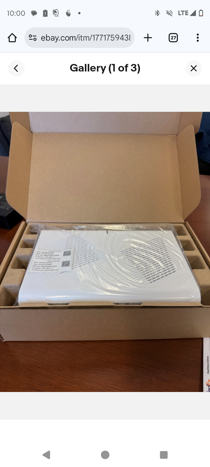 Calix GigaSpire Blast u6t GS5229E New Generation of Wi-Fi 6 | eBay