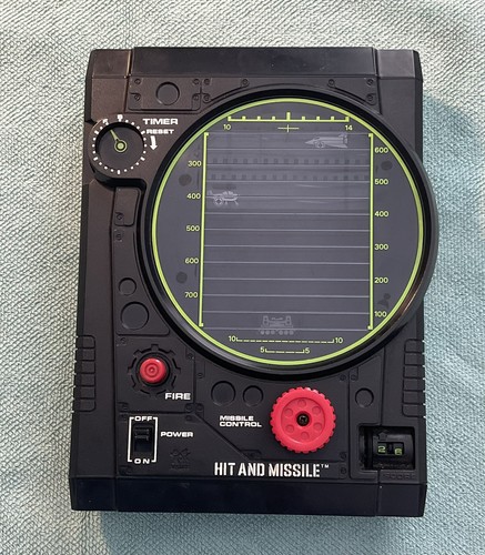 Vintage TOMY Hit And Missile Handheld Electronic Game 1979 Works! | eBay