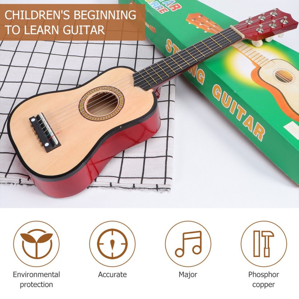 21 Inch Children's Guitar Baby Toddler Musical Instruments Stringless ...