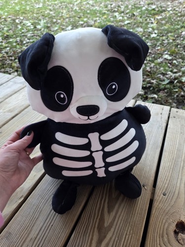 Animal Adventure Skeleton Plush Panda Bear - Halloween 9in | eBay