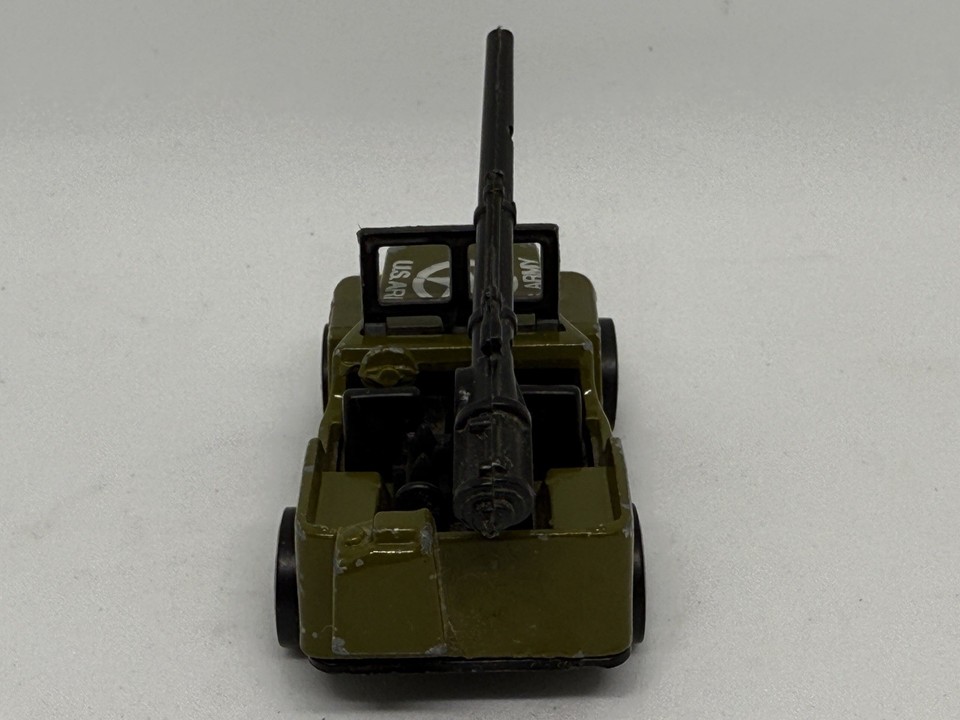 1970 Hot Wheels Redline U.S. Army GUN SLINGER Jeep Military Green Olive ...