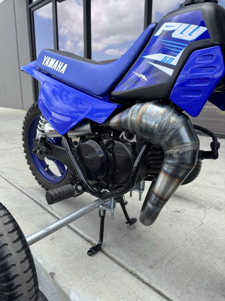 Wicked MotorSports HP Series PW50. P-Dub 50 pipe and silencer | eBay