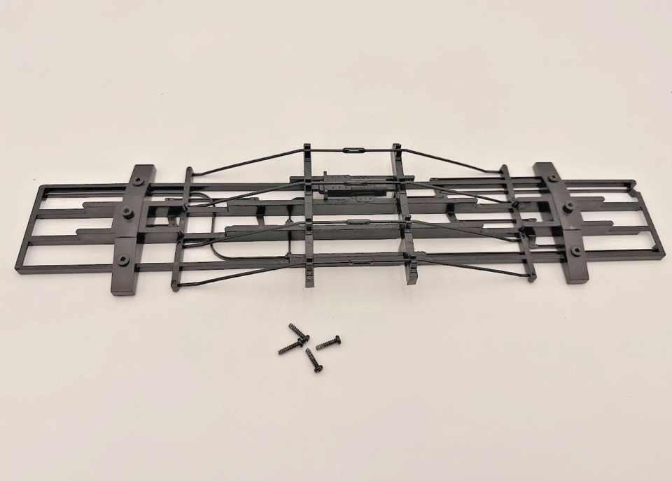 4 pack BACHMANN G-scale Standard Black Freight Car Truss Rod Underframe ...