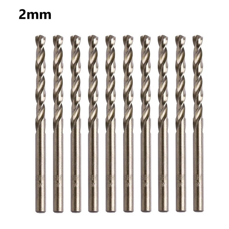 High Performance Cobalt HSS Drill Bit Set 10pcs for Stainless and Tough ...