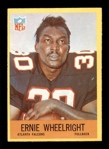 1967 Philadelphia #11 Ernie Wheelwright EX/EX+ Falcons UER 563603 | eBay