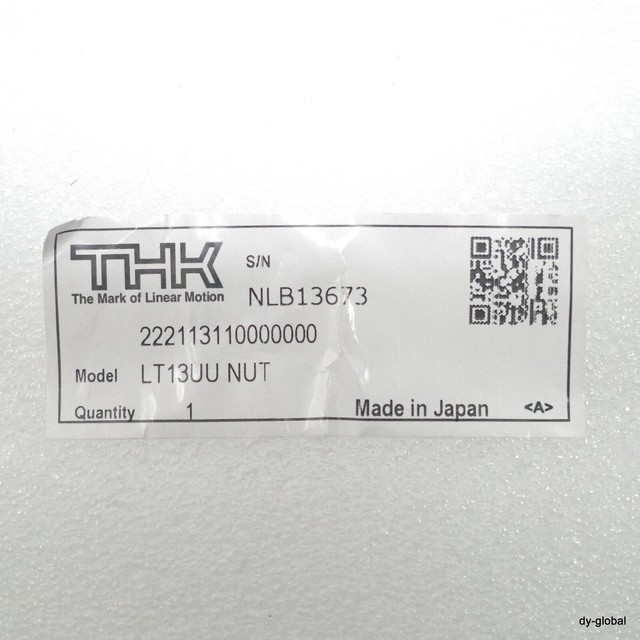 THK 2lt13uu 407 LPM LT13UU Two Lt13 Cylindrical Spline Nuts on a 407mm ...