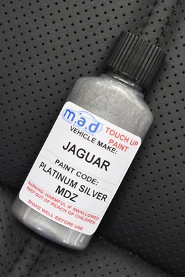 JAGUAR PLATINUM SILVER MDZ TOUCH UP PAINT KIT 30ML CHIP XS XK8 XJ XJS X ...