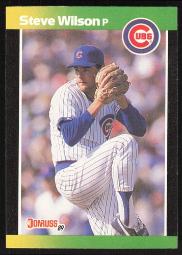1989 Donruss Baseball's Best Steve Wilson #250 Chicago Cubs | eBay