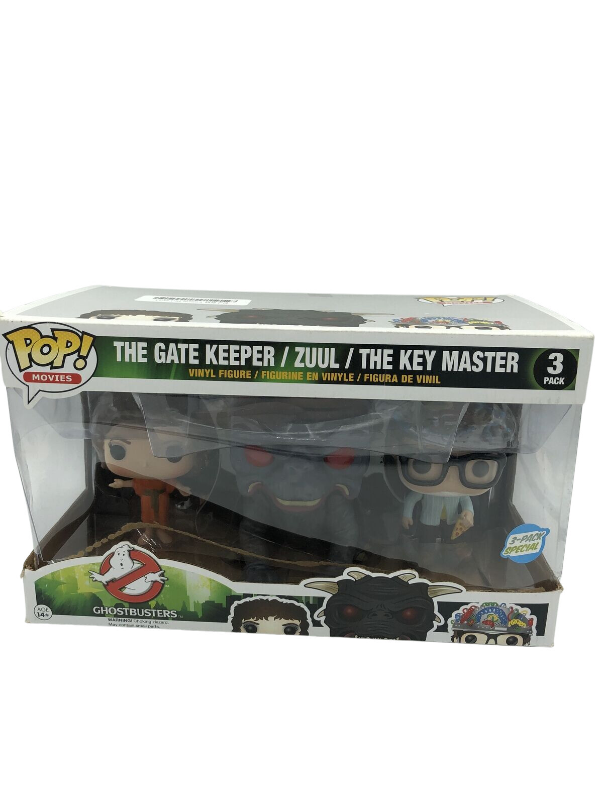 Funko The Gatekeeper, Zuul & The Key Master 3 3/4 in Figure - 9017 (3 ...