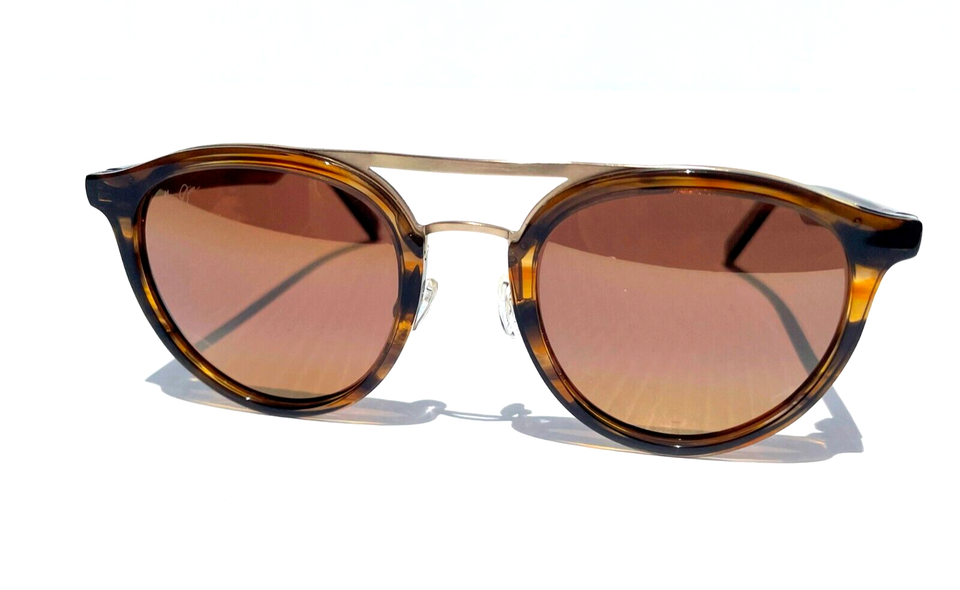 NEW Maui Jim SUNNY DAYS Honey Smoke POLARIZED Bronze GLASS Sunglass ...