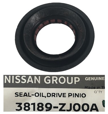 Genuine Nissan Oil Seal - Drive Pinion 38189-ZJ00A SEAL - OIL DRIVE ...