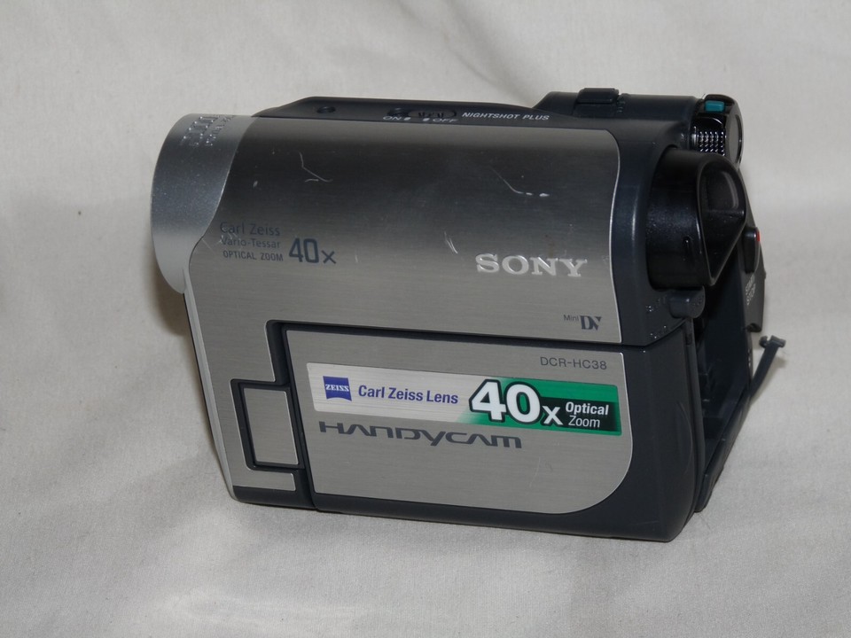 Sony DCR-HC38 MiniDv Mini Dv Camera Stereo Camcorder VCR Player Video ...