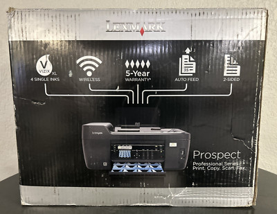 Lexmark Prospect Pro205 All-In-One Inkjet Printer - NIOB - Ships Fast! 886389023003| eBay