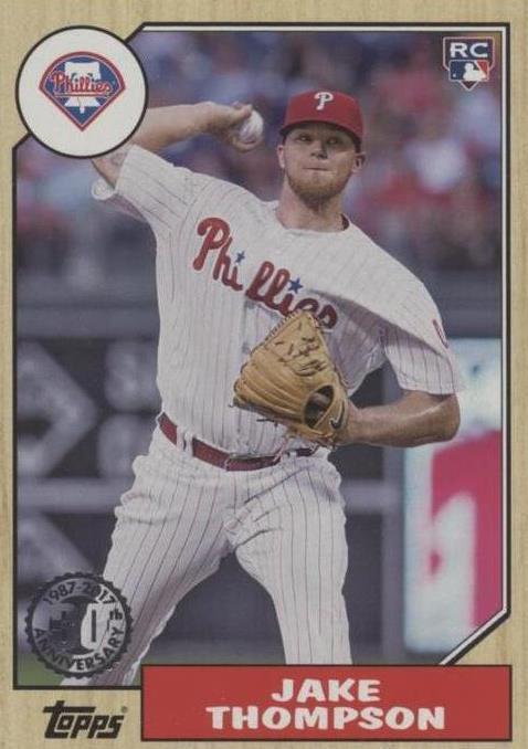 2017 Topps - 1987 Topps Baseball 30th Anniversary Jake Thompson #87-116 ...