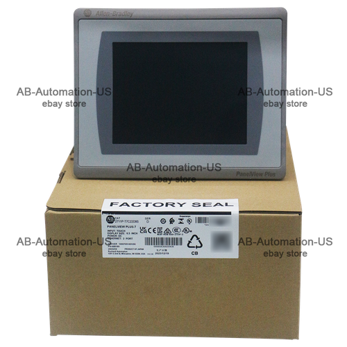 New Allen-Bradley 2711P-T7C22D8S PanelView Plus 7 Standard Terminal ...