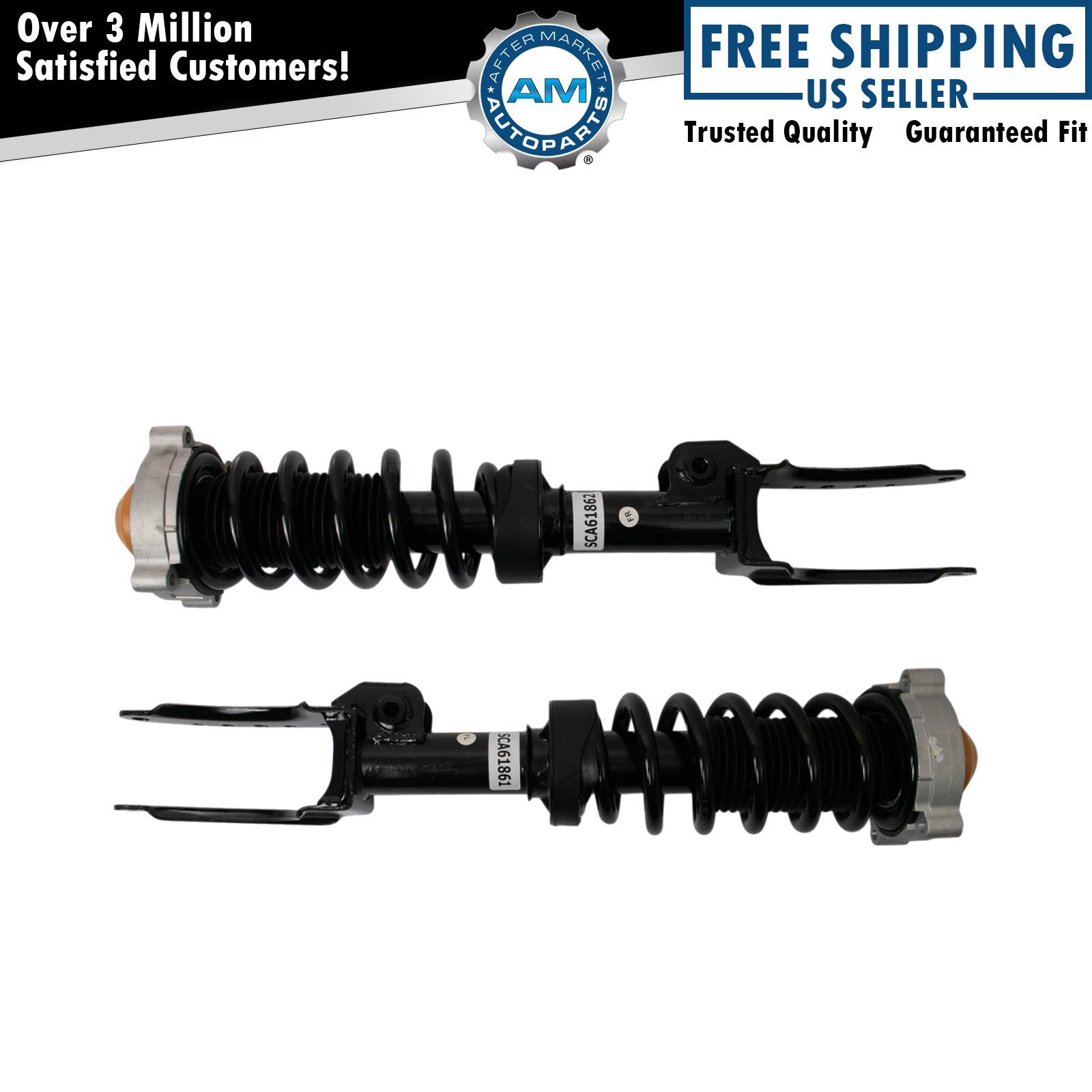 Front Shock & Spring Assembly Set Fits 07-15 Audi 03-10 Porsche 04-10 ...