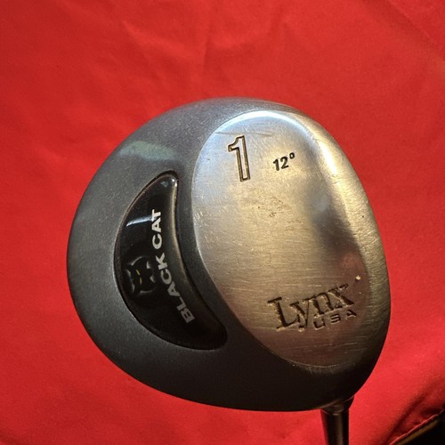 Lynx Golf Black Cat Driver 12* . Men’s RH Unifiber Graphite | eBay