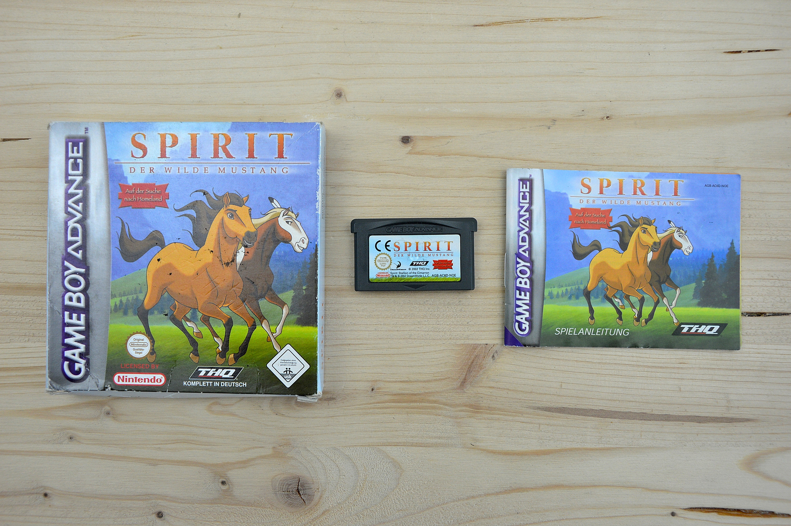 GBA - Spirit: Der wilde Mustang - (OVP, mit Anleitung) | eBay