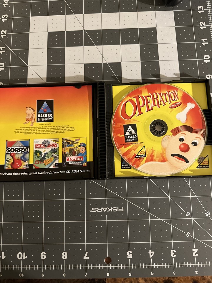 Operation CD-ROM (PC, 1998) Complete - Tested & Working - Hasbro ...