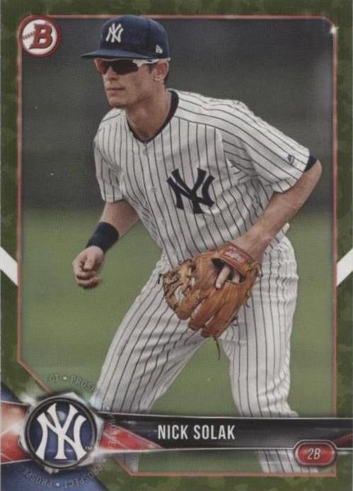2018 Bowman - Prospects Nick Solak #BP104 Camo (RC) for sale online | eBay