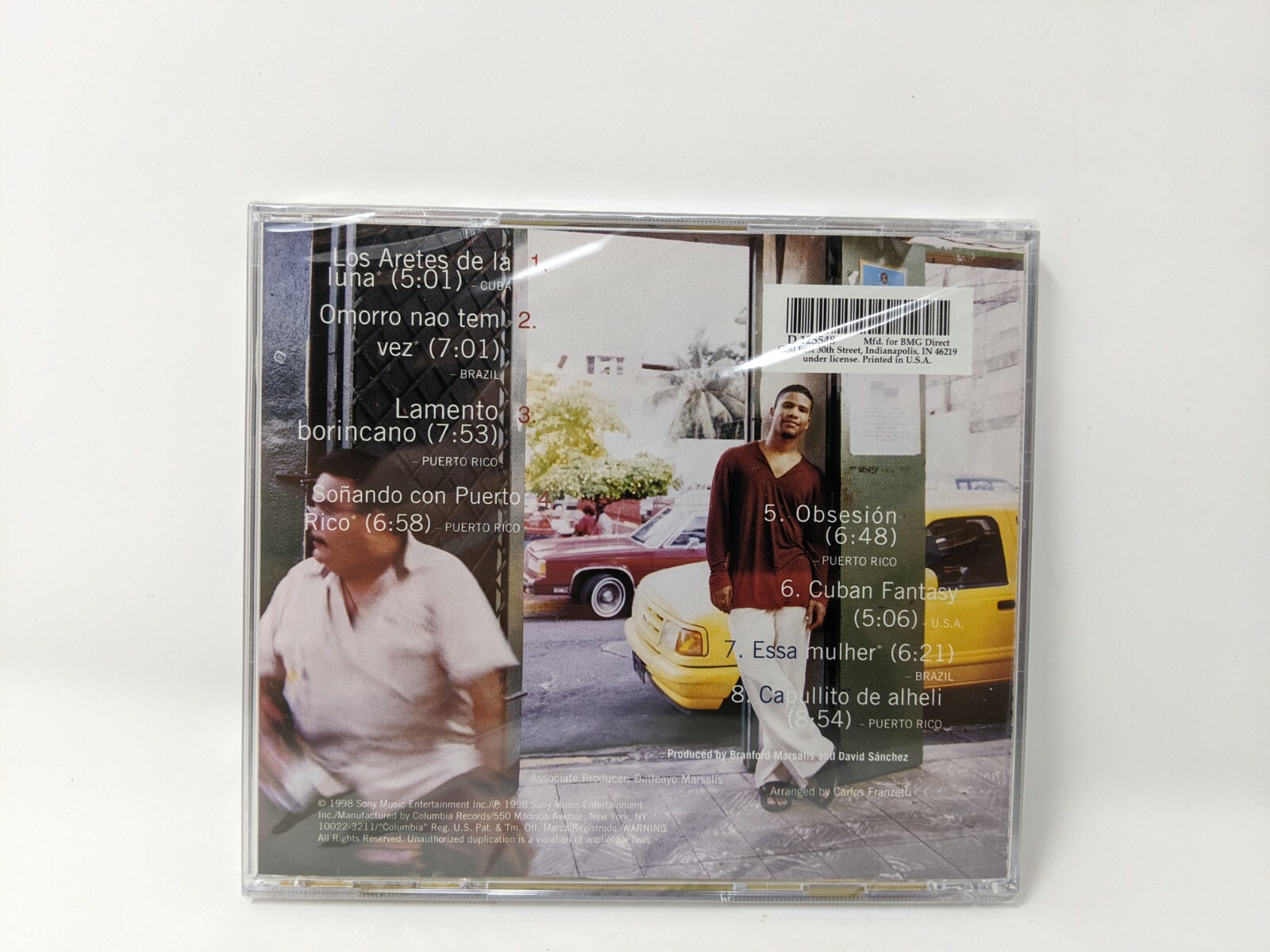 Obsession by David Sanchez (Saxophone) (CD, Jun-1998, Columbia (USA ...